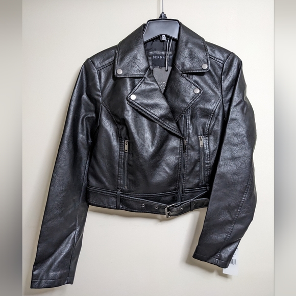 Bernardo | Jackets & Coats | Bernardo Vegan Leather Moto Jacket | Poshmark